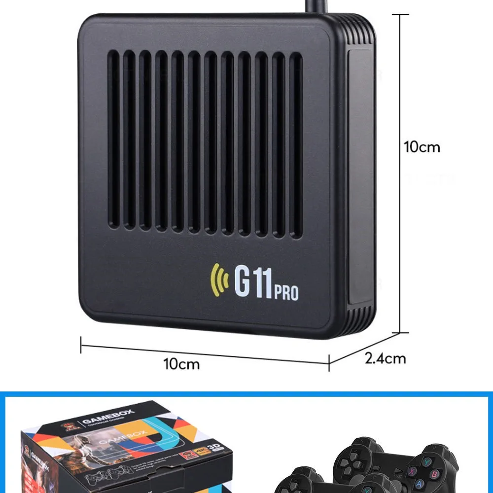2025 G11 PRO TV Game BOX - Classic Arcade & Android Dual System