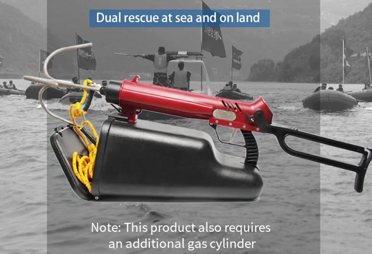 ODETOOLS Life Saving Equipment Lifesaving Line Throwing Apparatus Gun ...