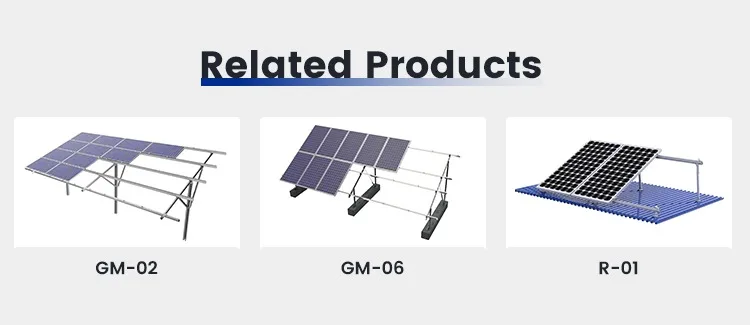 Waterproof Design Solar Panel Bracket Mounting Structure For Aluminum ...