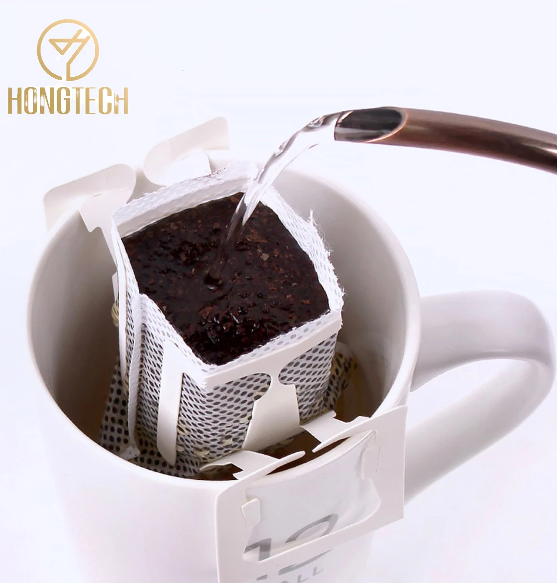 Customize Disposable Portable Drip Coffee Tea Filter Bags Hanging ...