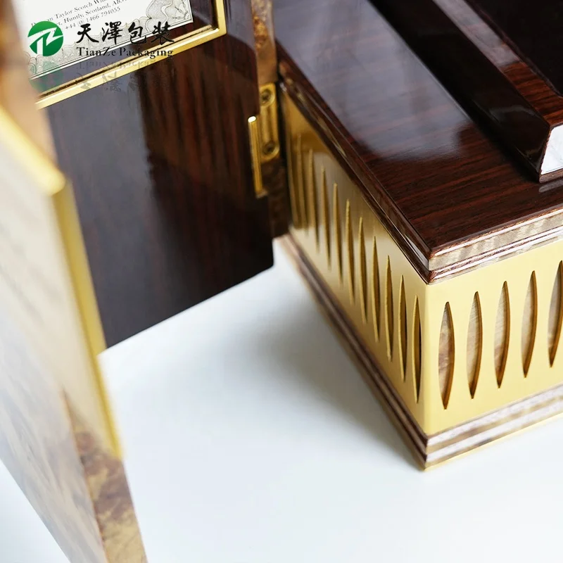 Custom Luxury Whisky Box - Elegant Display & Gift Solution