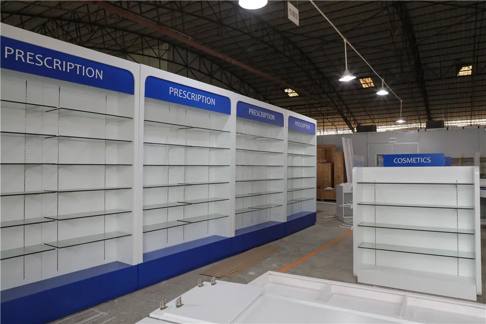 Custom Pharmacy Display Rack Counter Showcase Furniture - Wholesale ...