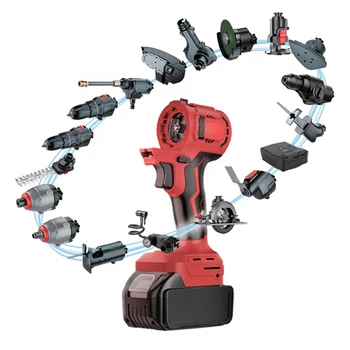 N In 1 Cordless Tool Kits Multi-functional Power Tool Combo Set Jig Saw ...