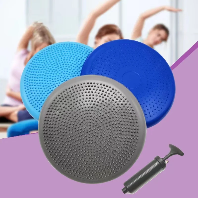 Exercise Balance Stability Disc Inflated Stability Wobble Cushion Extra ...