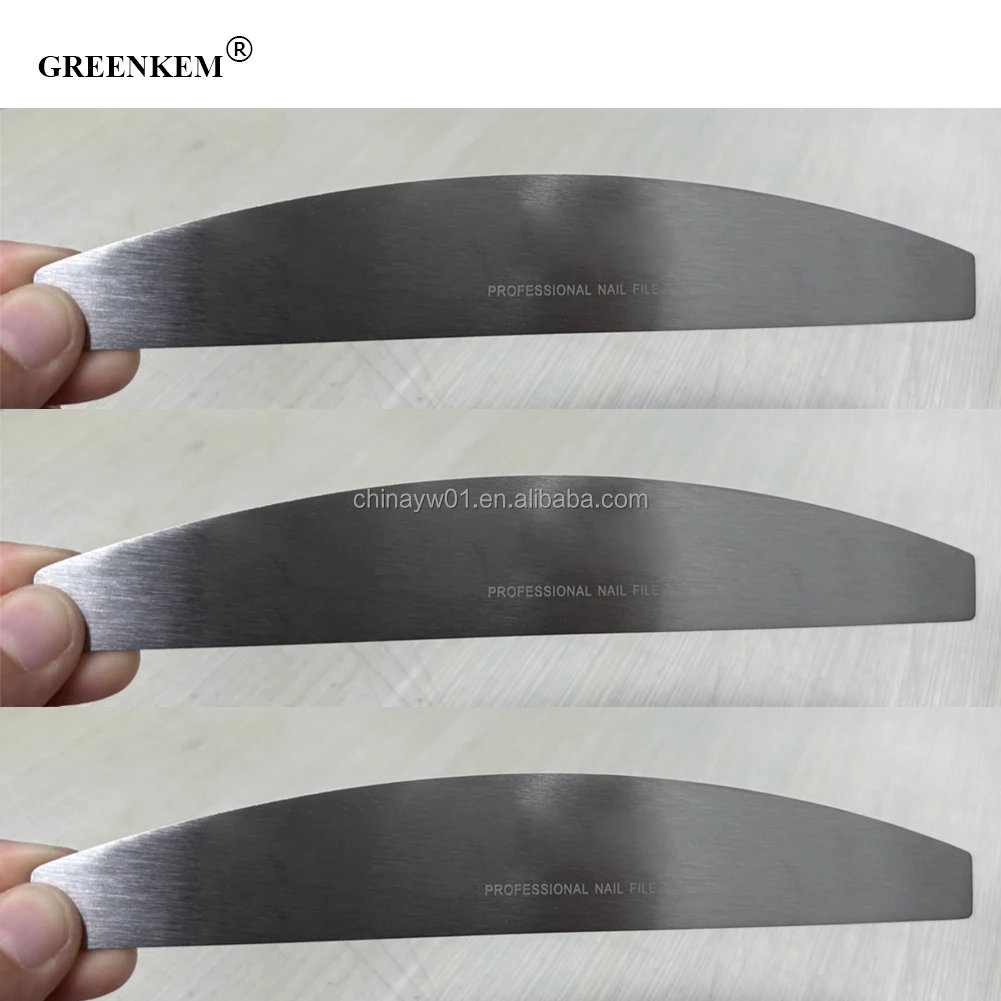 High Quality Stainless Steel Pink Nail File - Customizable