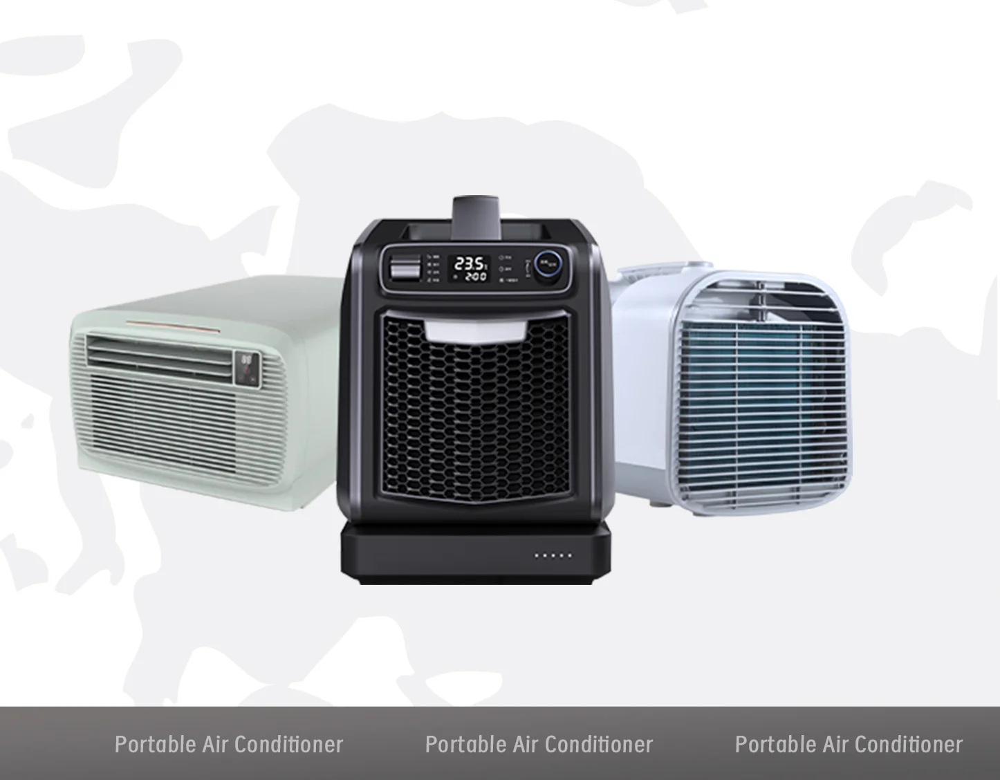 6500BTU Portable Air Conditioner - Ideal for Outdoor & Car