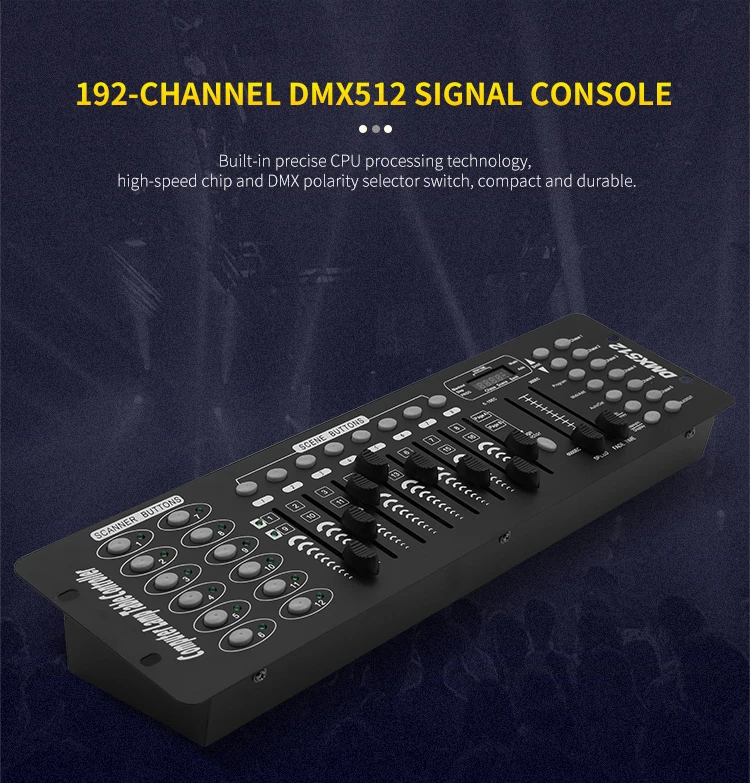 Guangzhou Factory Stage Lighting Console Dmx 192 Lighting Controller ...