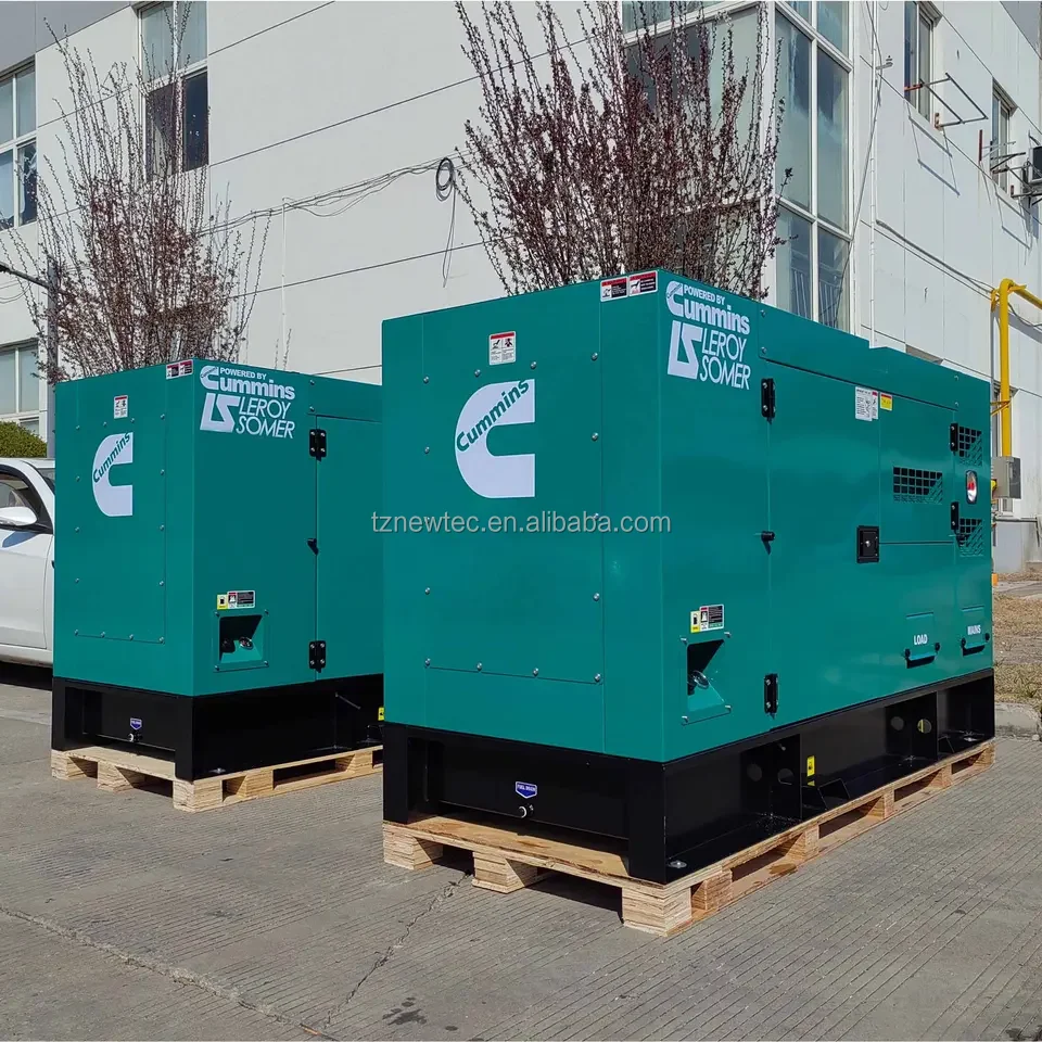 50/60Hz Super Silent 50kva 40kw Electric Generator Set for Sale with ...