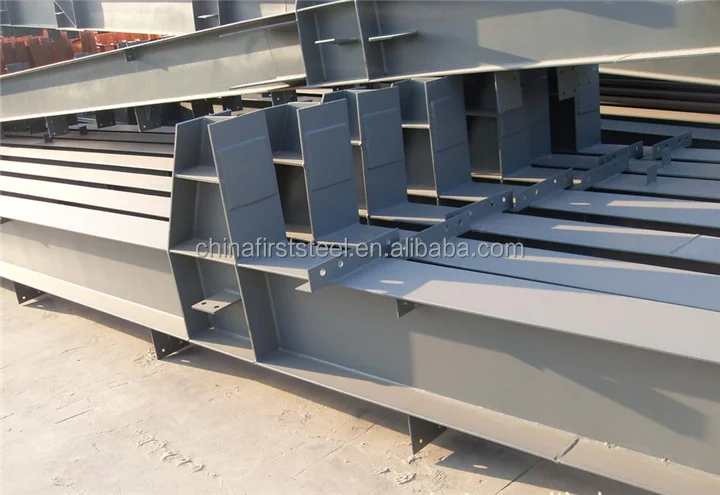 Timber Beam Prefabricated Metal Steel Structure Steel Frame House Light ...