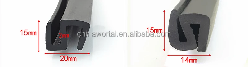 Extrusion Glass Bead Glass Fixing Rubber EPDM for Cars