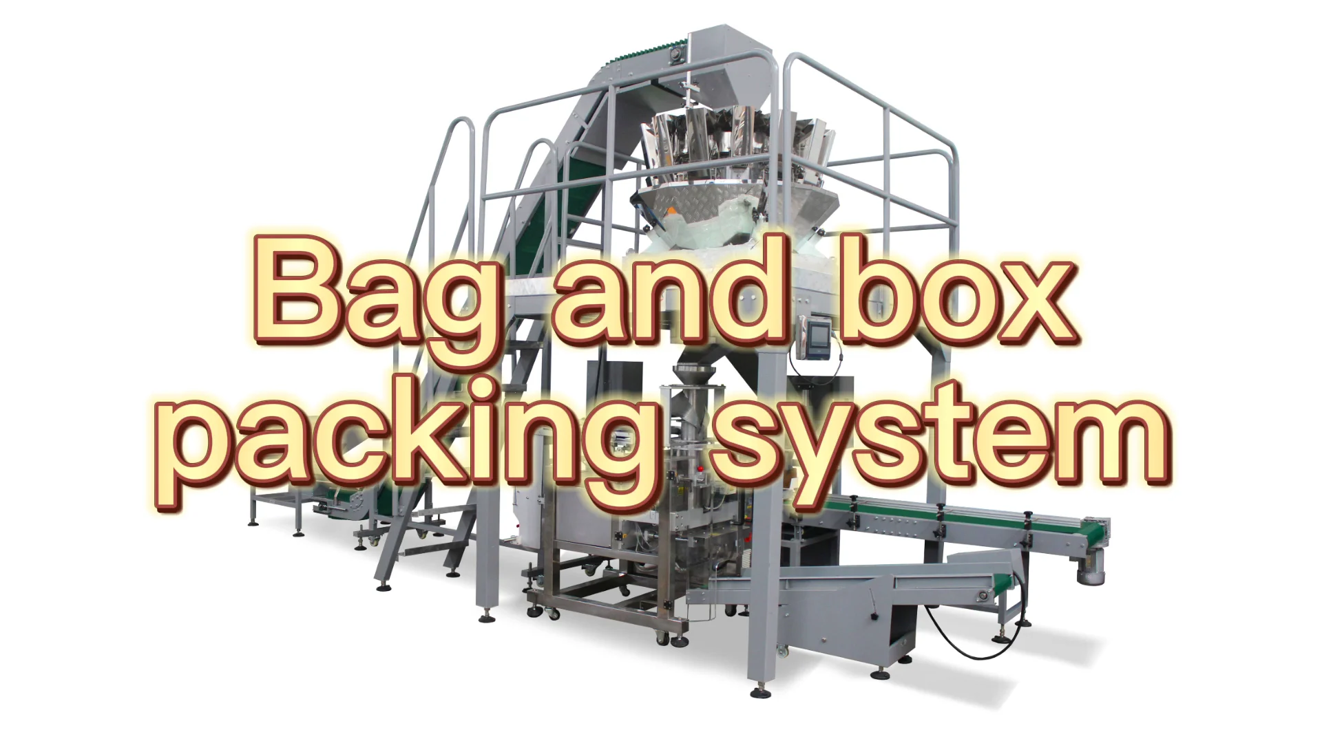 Full Automatic Screws Nails Box And Bag Packing System Screws Weighing ...
