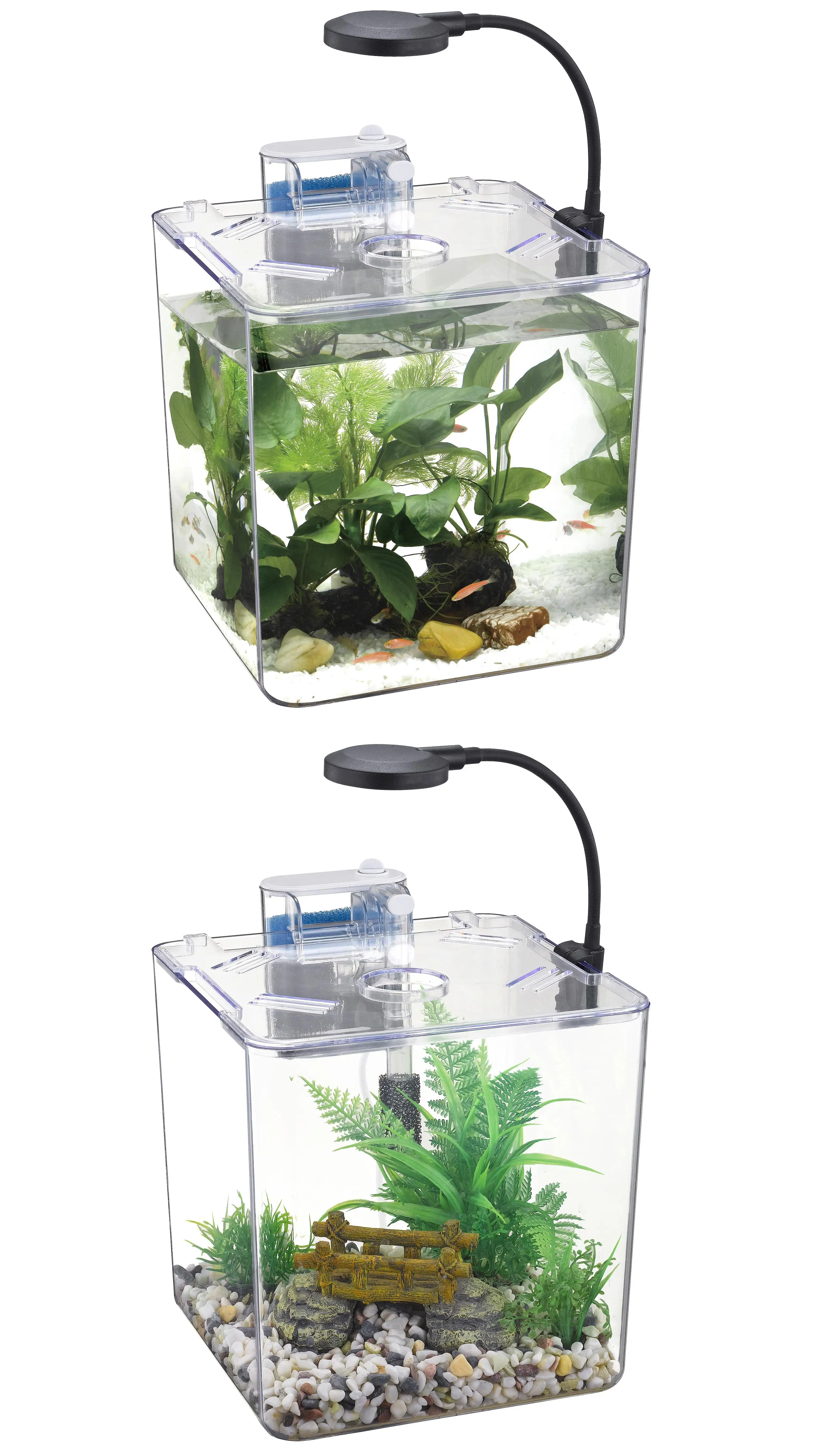 5L 13L Custom Clear Aquarium - Eco-Friendly Fish Tank
