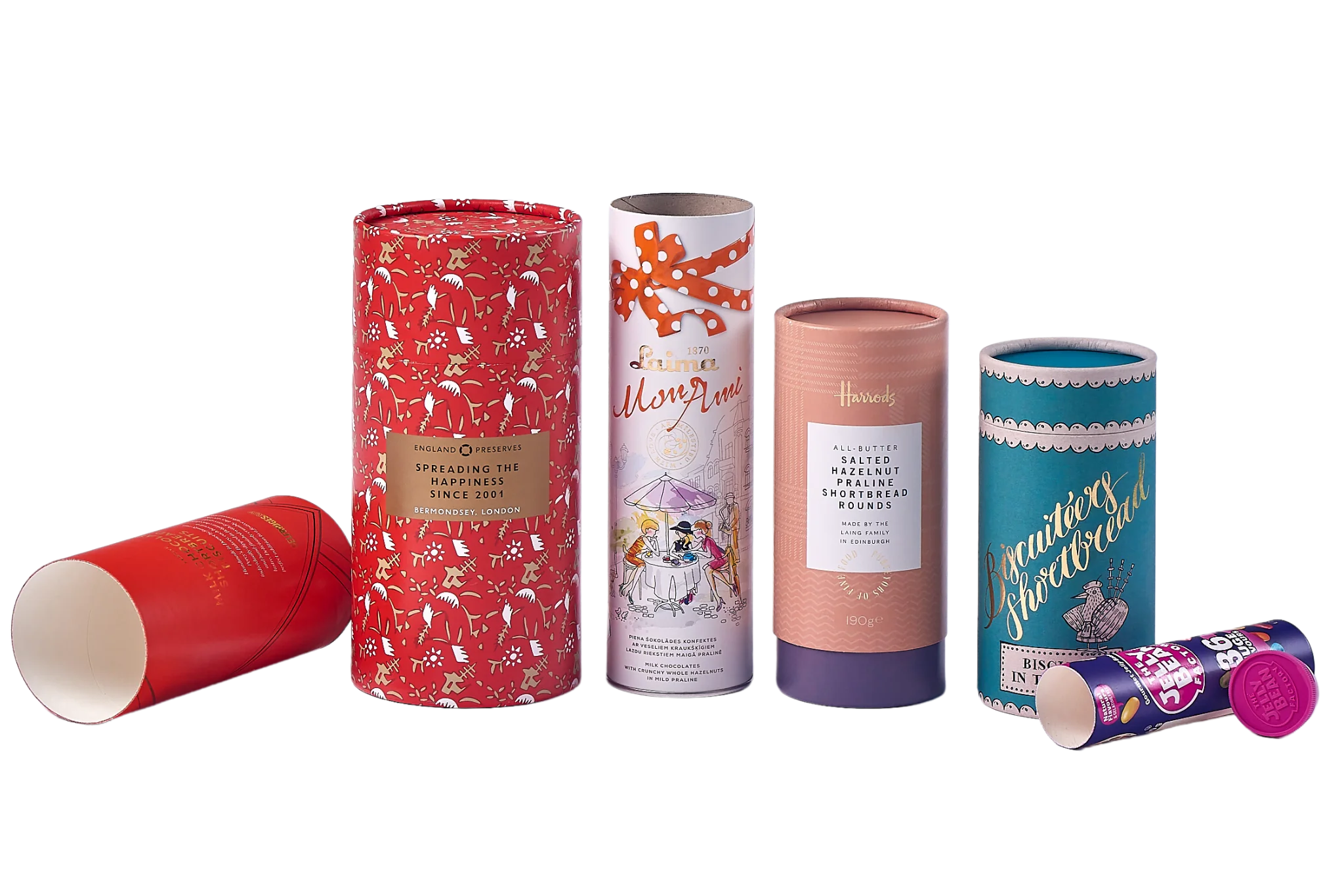 Custom Printing Logo Empty Paper Tube Diffuser Bottle Packing Box for ...