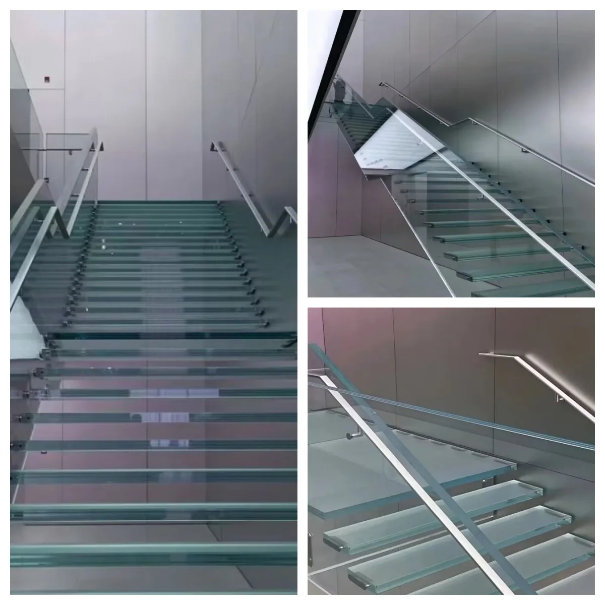 Custom Doors And Windows Partition Stairs With Tempered Glass - Buy ...