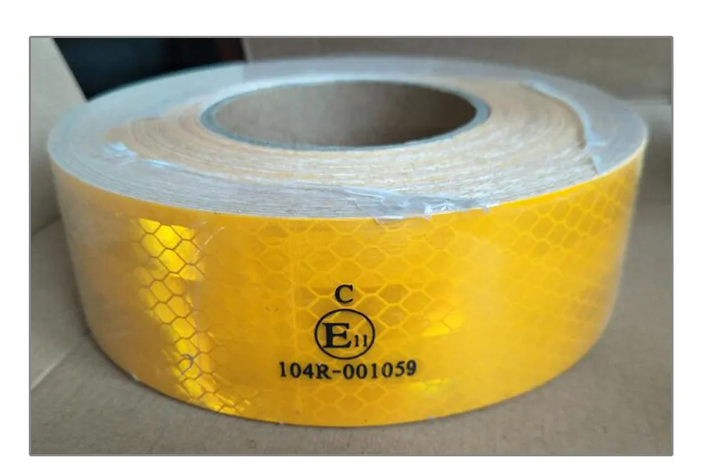 Micro Prismatic Reflective Orafol Tape For Trucks 10 Years Pmma ...