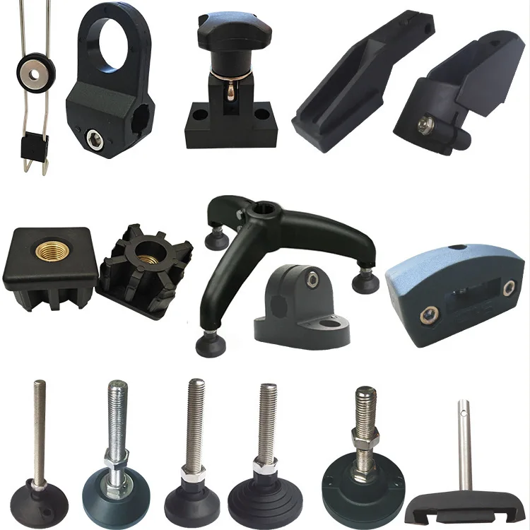 Conveyor Single Round Guide Rail Clamp Guardrail Bracket