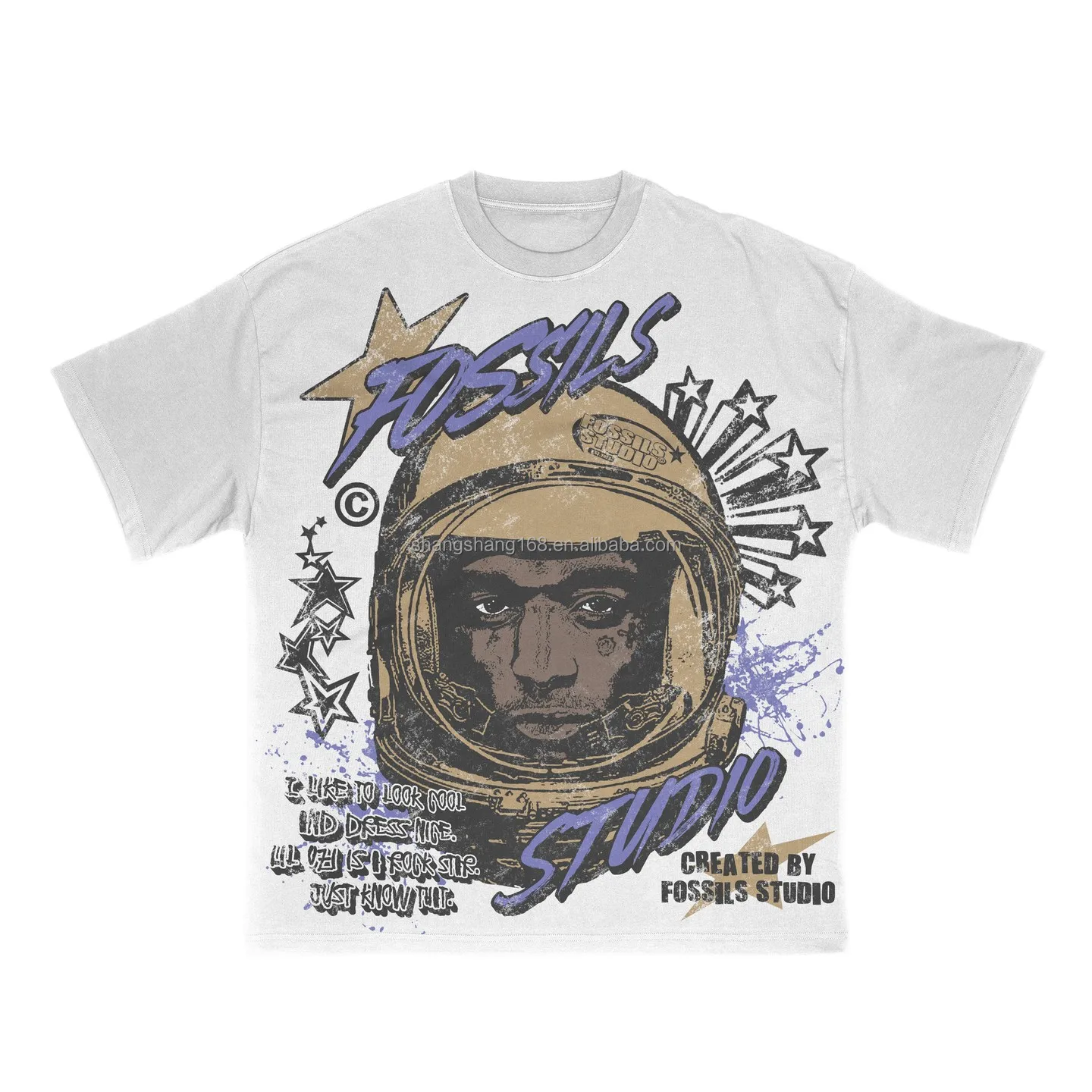 Dtg Print Drop Shoulder Vintage Oversized Tee Custom Men T Shirt - Buy ...