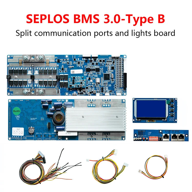 Seplos 24V 48V 150A 200A Battery Management System - Smart BMS 3.0