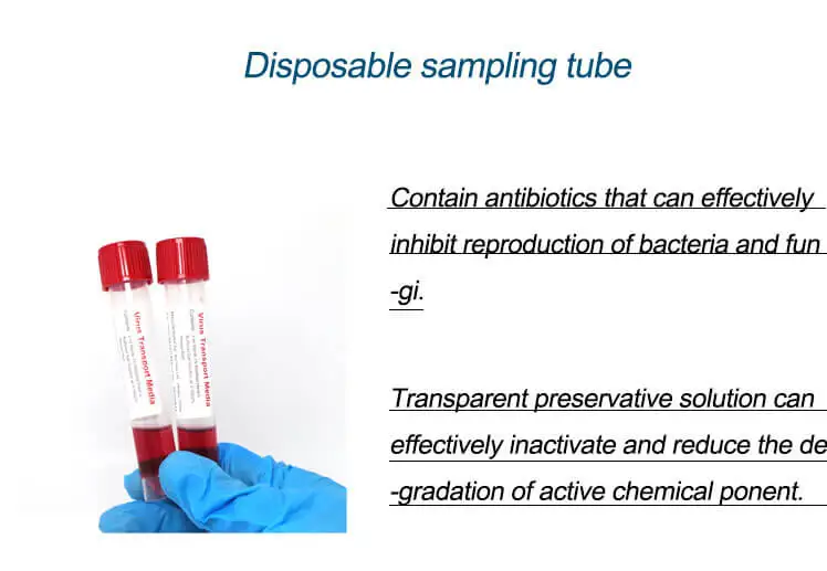 Plastic Laboratory Medical Disposable Vtm Centrifuge Tube Universal ...