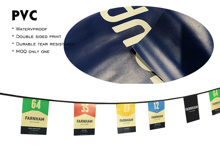 Custom Bunting Backstroke Flags for Swim Games & Events