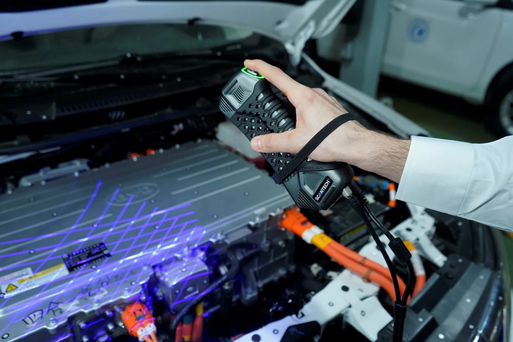 Portable 3d Scanner Narrow Scanning Area For Metrology-grade 3d ...