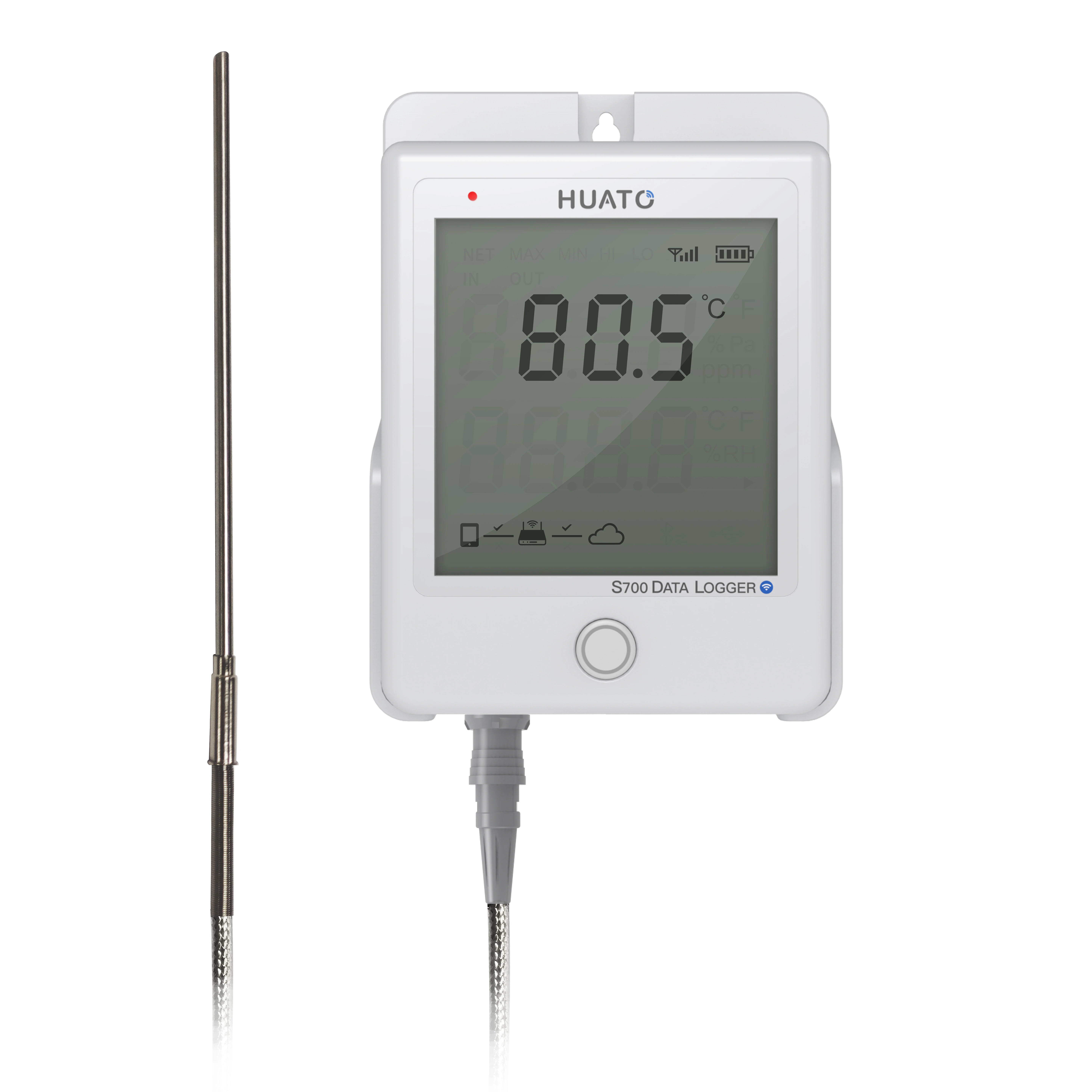 Alibaba.com: HUATO S700-WIFI 5G Wifi Thermometer with Pt100 Temperature ...