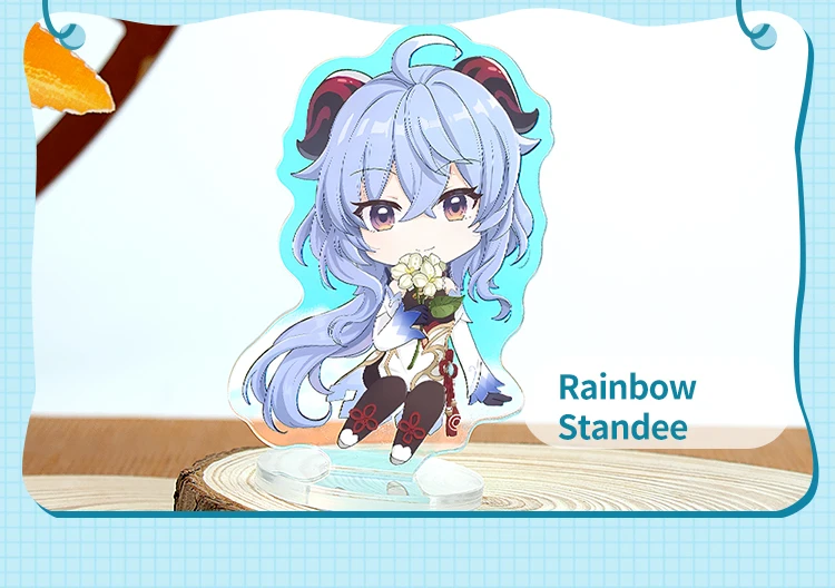 Custom Double Sided Transparent Standee Charm Acrylic Anime Stands for ...