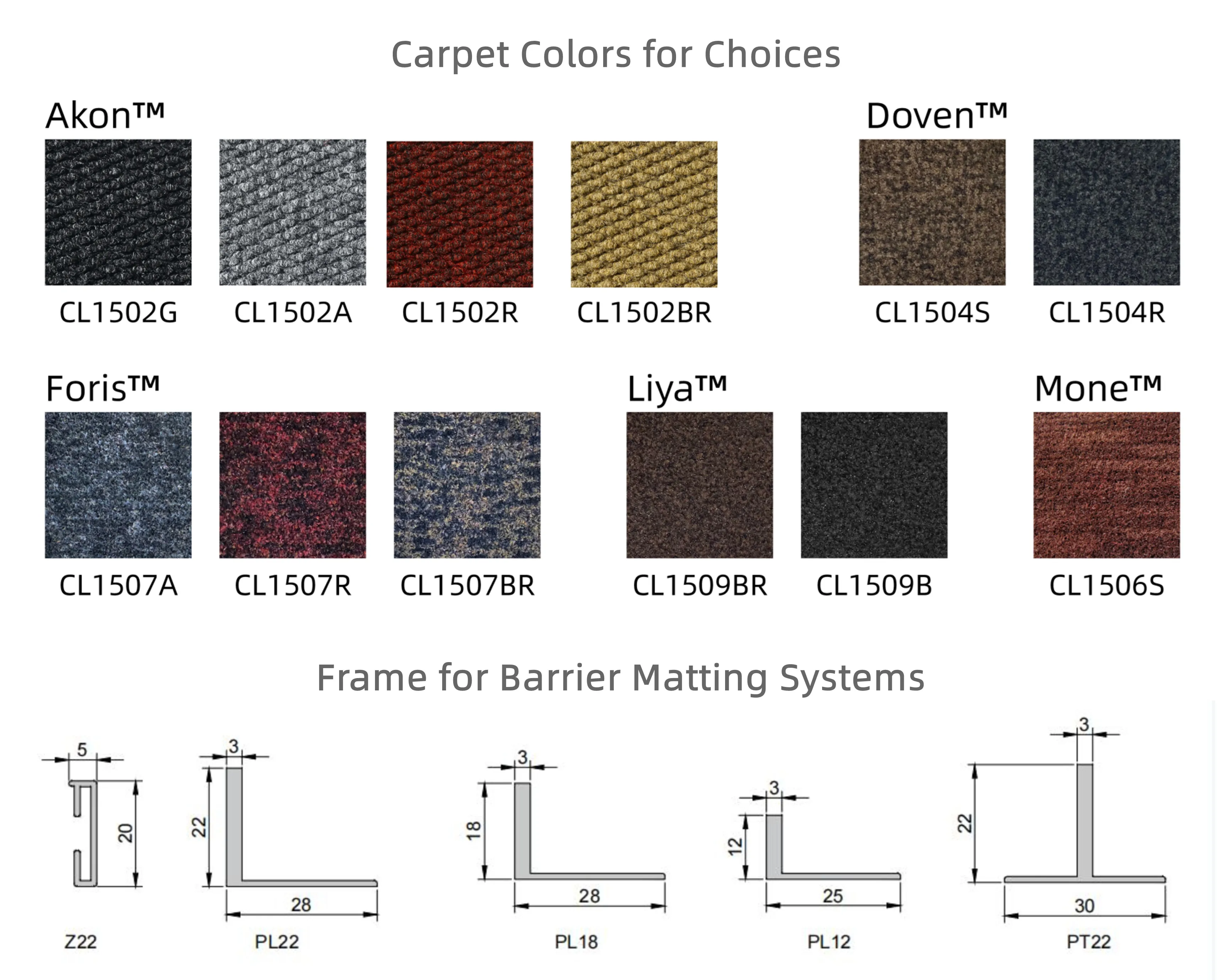 Wholesale Outdoor Aluminum Entrance Mats - Durable & Stylish