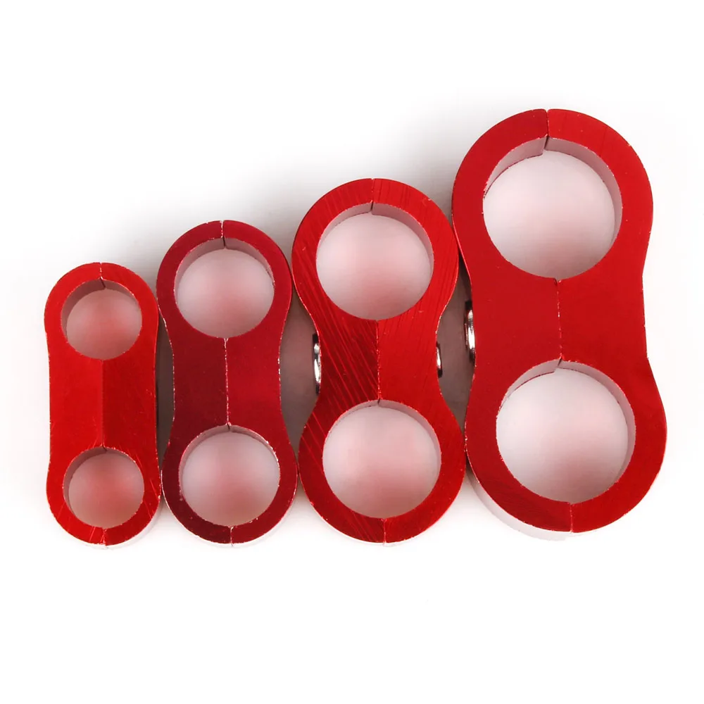 Universal Aluminum Dual Pipe Clamps - Durable & Versatile