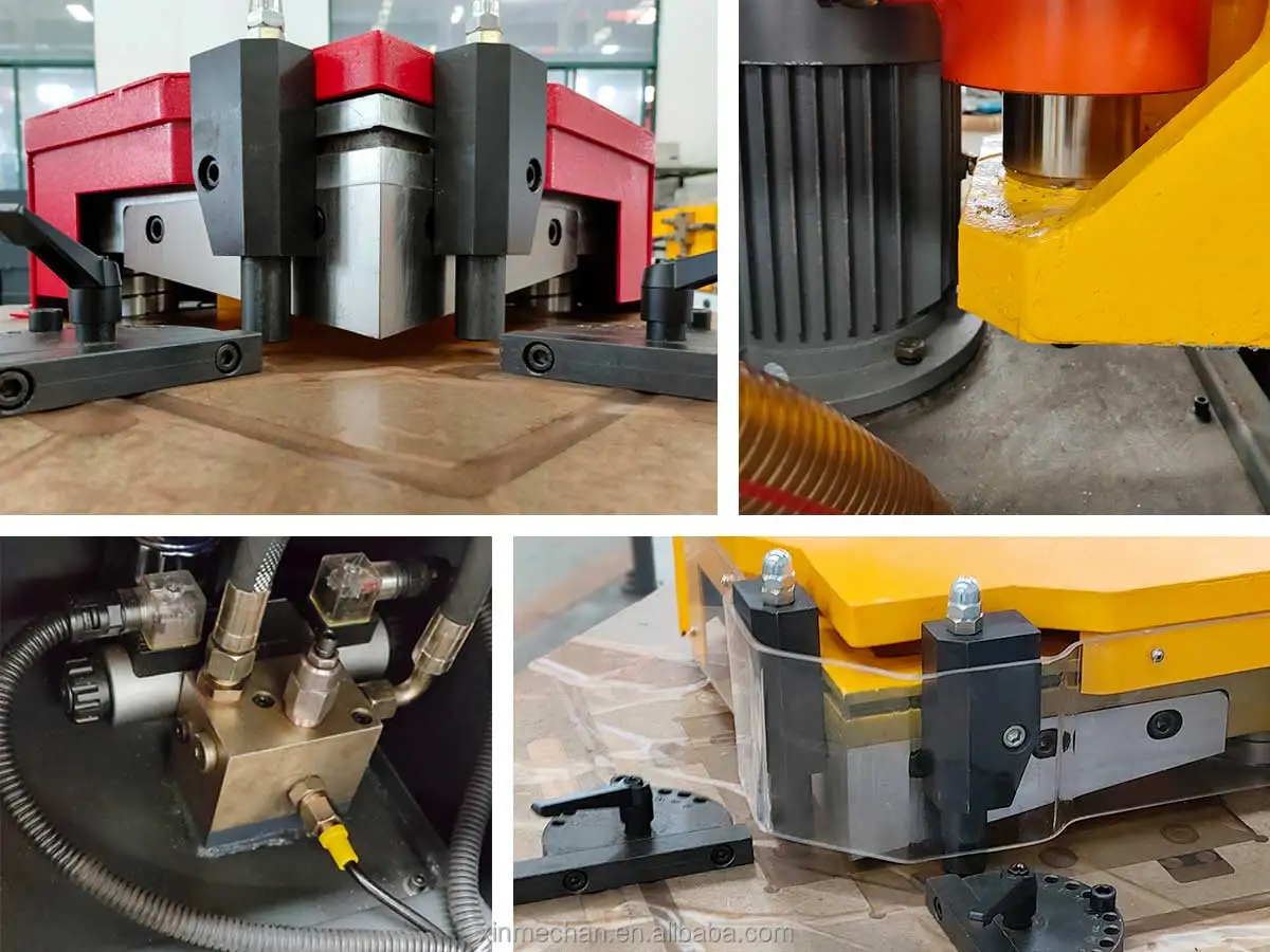 Efficient 90-degree Electric Hydraulic Notching Machine Competitive ...