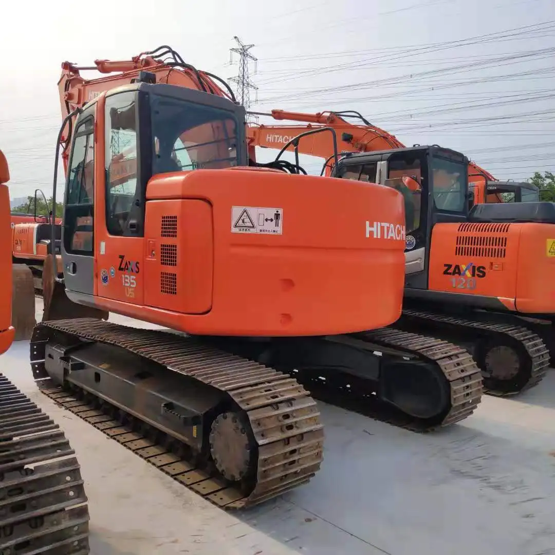 Used Hitachi Zx135us Excavator Original Hitachi 135 Excavator 13 Ton ...