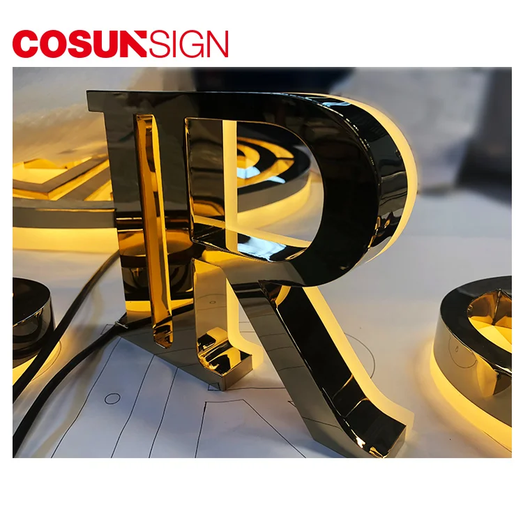 Cosun Sign - Customizable 3D Acrylic LED Store Front Sign