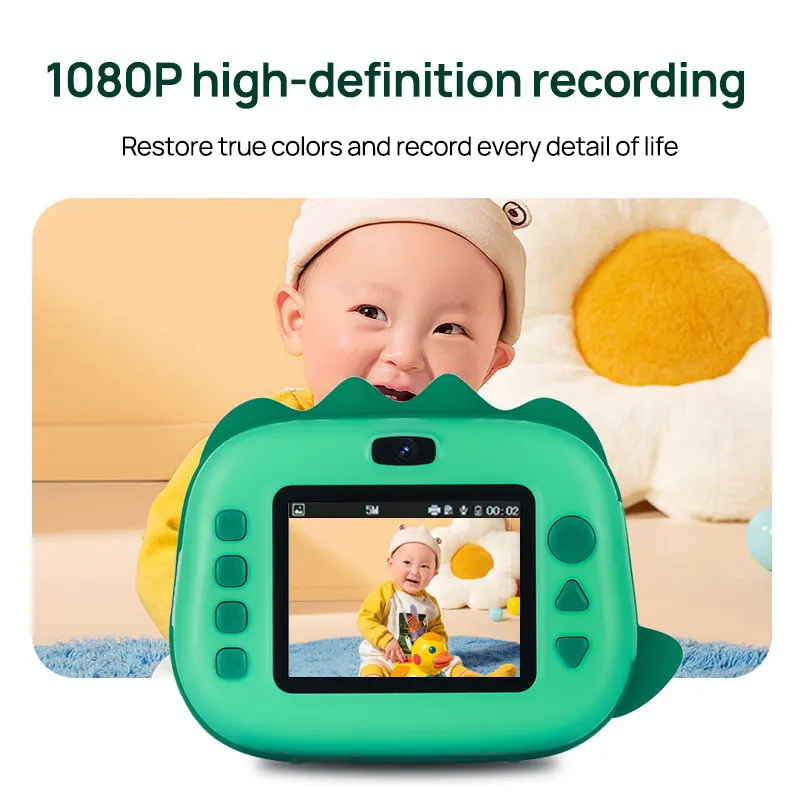 New Arrival 2.4ips Action Instant Kids Camera For Aged 3-10 Boys Girs ...