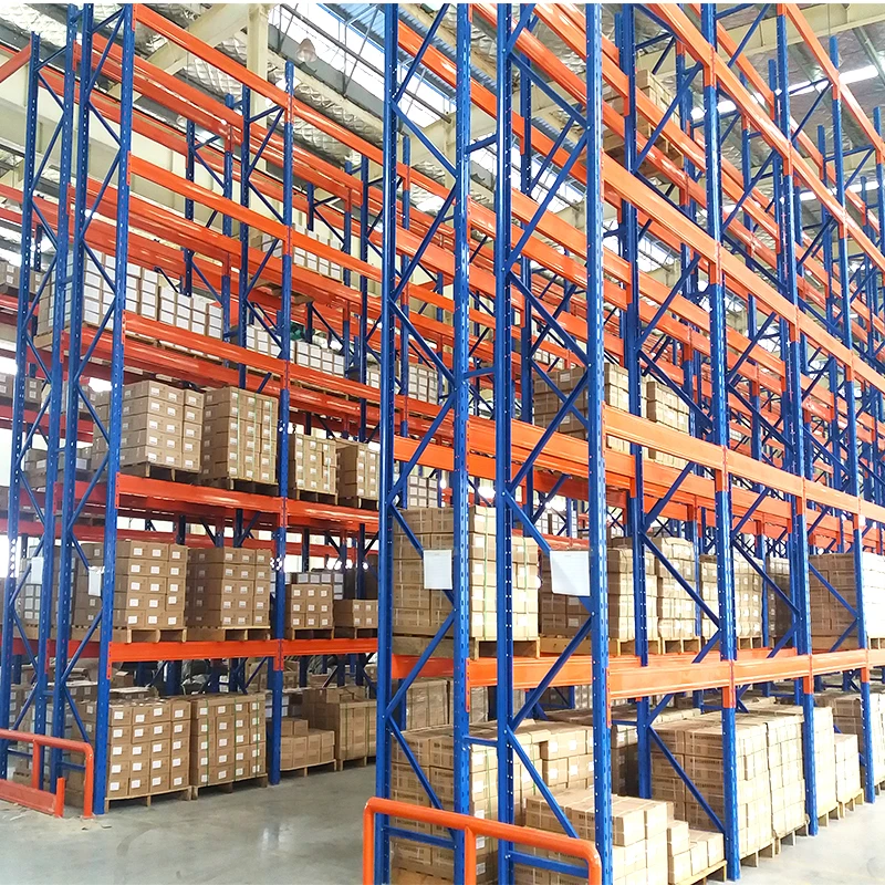 WAREHOUSE RACKING Large Capacity Selective Racking System Double Deep ...