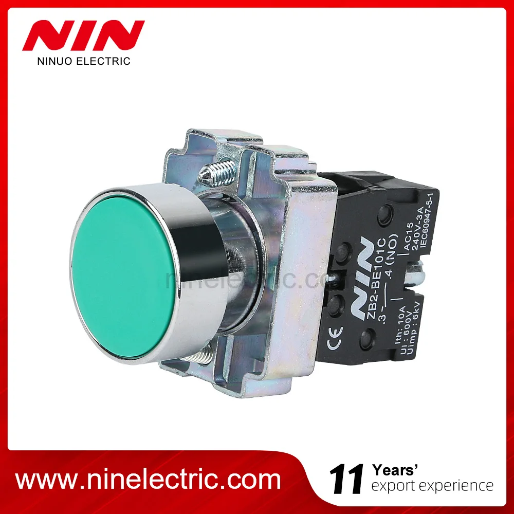 Switching Power Supply XB2-BA31 - 1NO 1NC Green Push Button