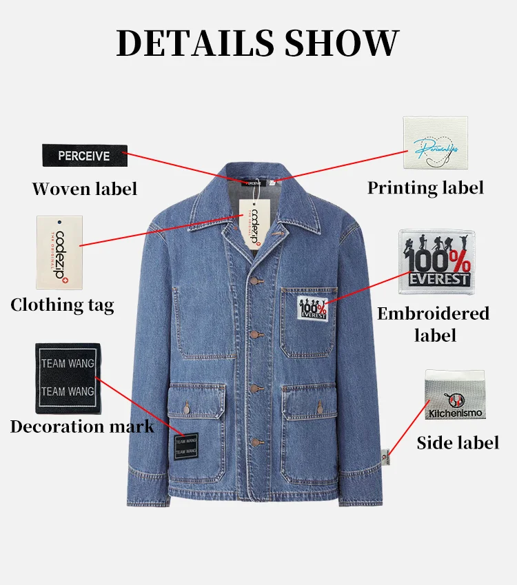 Custom Woven Labels - Eco-Friendly Garment Main Labels