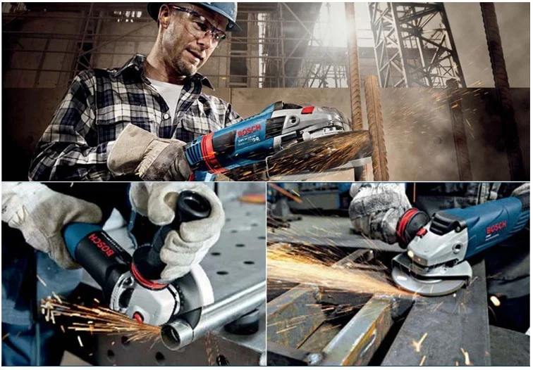 Large Angle Grinder 1800w Power Angular Polishing And Cutting Machine ...