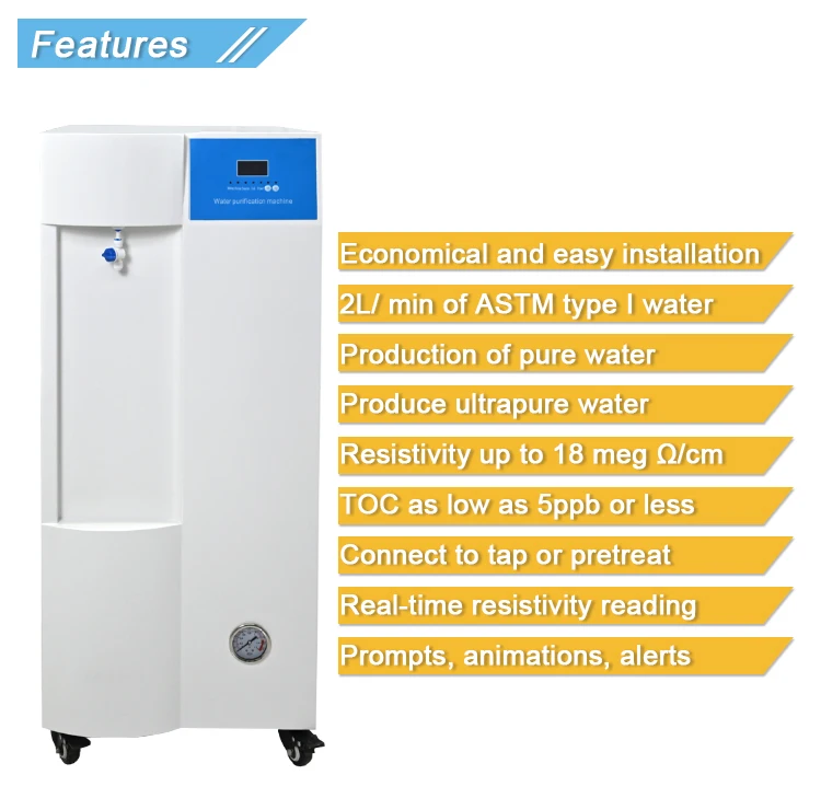 Laboratory Deionized Water Dialysis Water Treatment System China ...