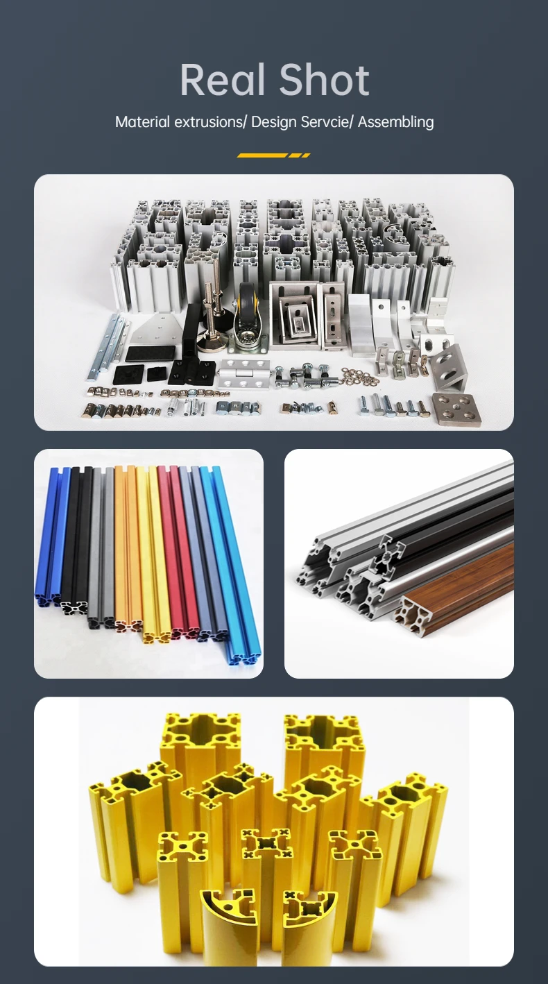Industrial Assembly Line - Aluminium Profile Accessories
