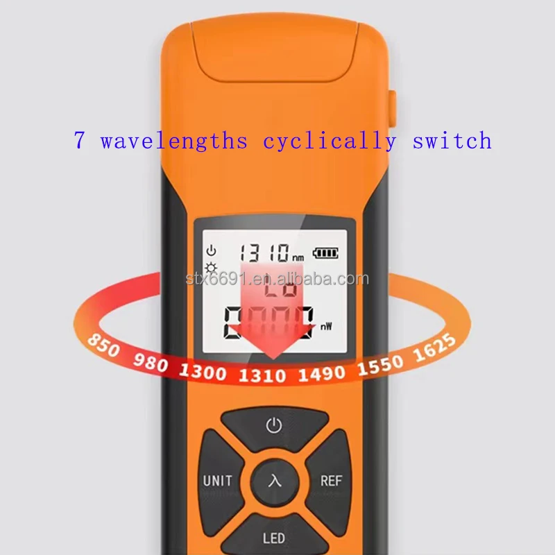 Optical Power Meter G10 New High Precision Rechargeable Battery Fiber ...