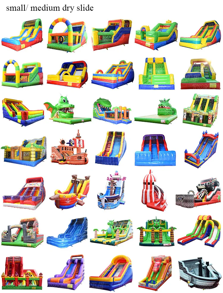 Toboggan Slide Inflatable Water Slide With Detachable Slide For Sale ...