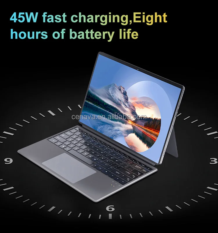 Smart Home High Quality 14 Inch IPS Touch Screen 2 in 1 Tablet Pc With ...