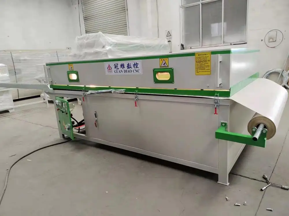 Wood Thermofoil Laminating Press Machine Mdf Veneer Woodworking ...