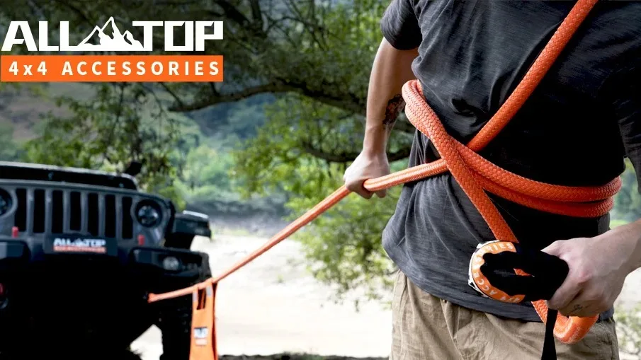 High Quality 4x4 Offroad 48000 Lbs Length 6m Vehicle Kinetic Rope 4x4 ...