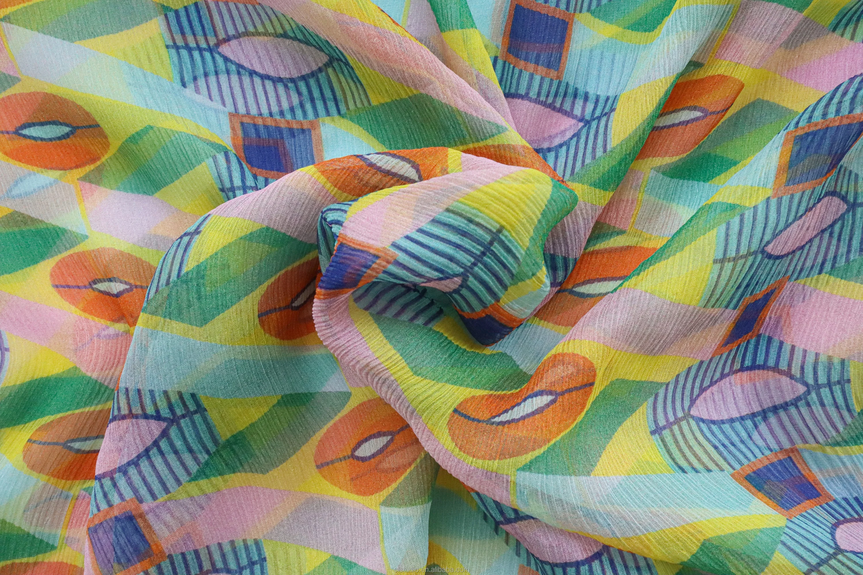 Saree Silk Somali Dirac Fabric Dirac 5.5mm Crinkle Silk Georgette Silk ...