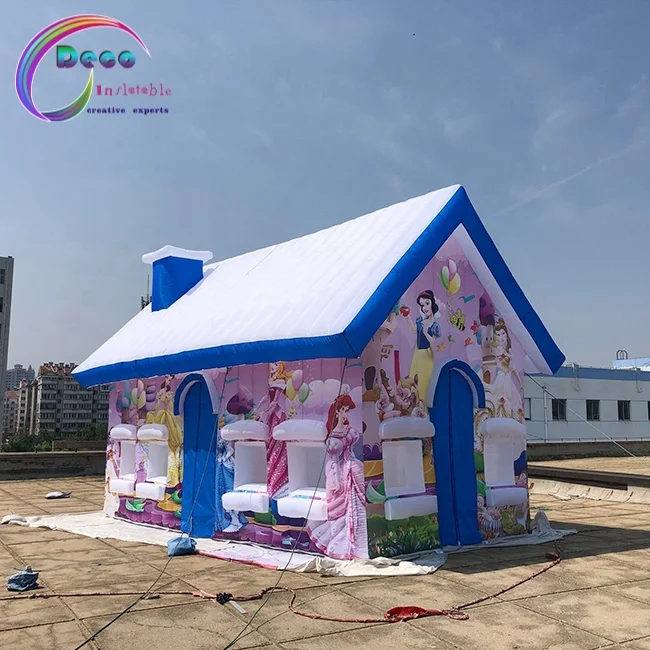 Best Design Custom Inflatable Cartoon House Inflatable Cottage| Alibaba.com