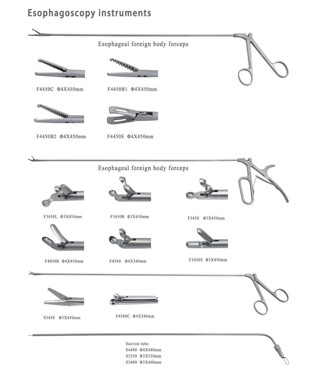ENT Esophagoscope Tube with Fiber - Camjoy Quality
