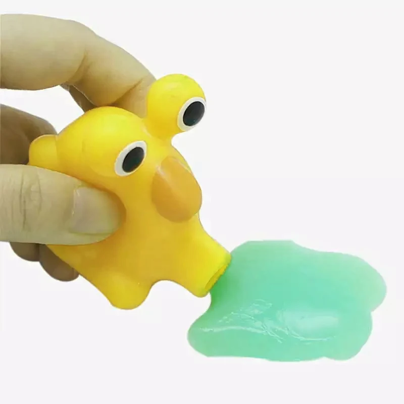Custom Slime Monster Vomiting Kawaii Christmas Toy Tricky Anxiety Vent ...