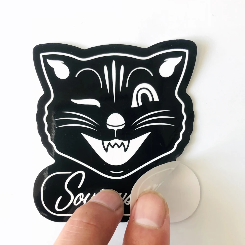 Uv Resist Split Back Waterproof Vinyl Pvc Self-adhesive Printing ...