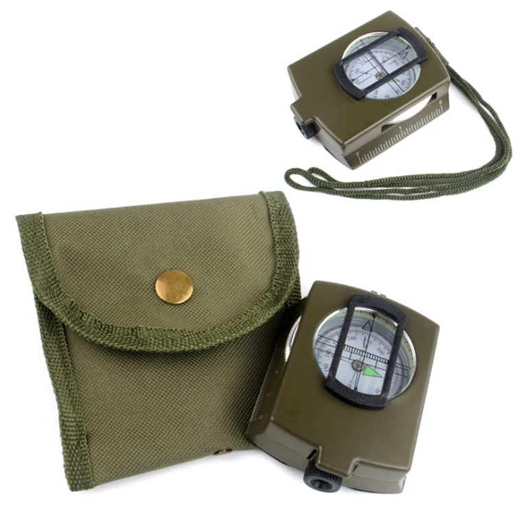 JAXY Professional Metal Compass - Prismatic Sighting